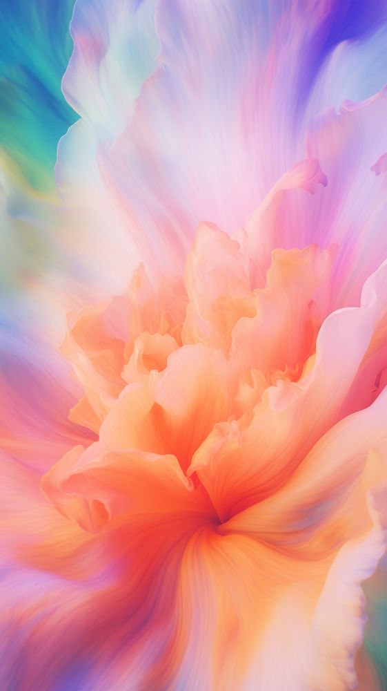 Distorted flower petal plant vibrant | Premium Photo - rawpixel