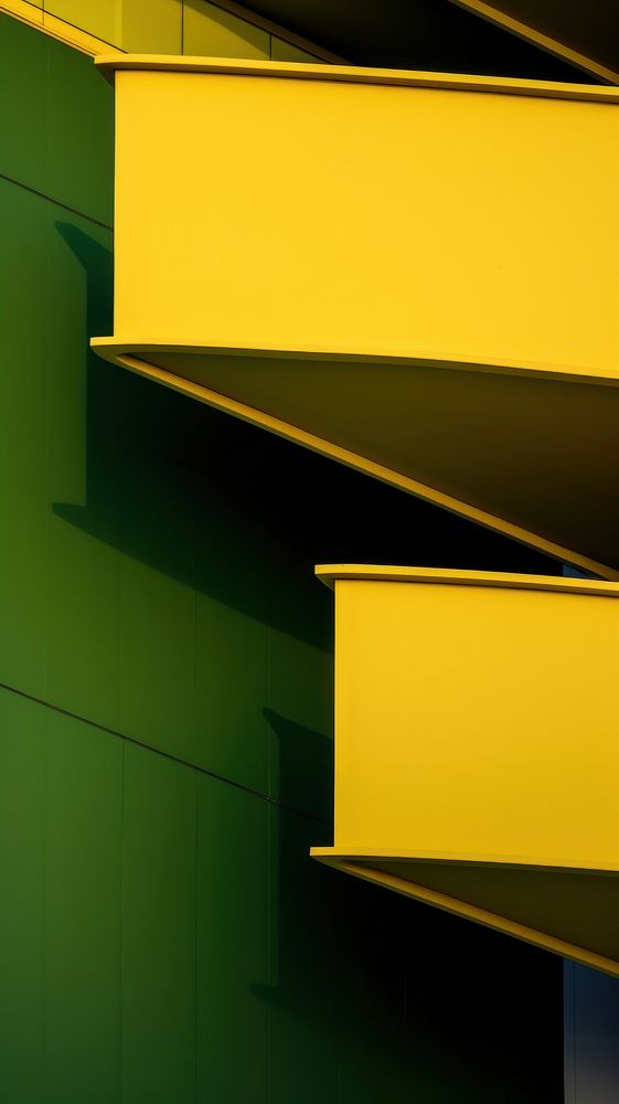 Architecture yellow architecture green. | Free Photo - rawpixel