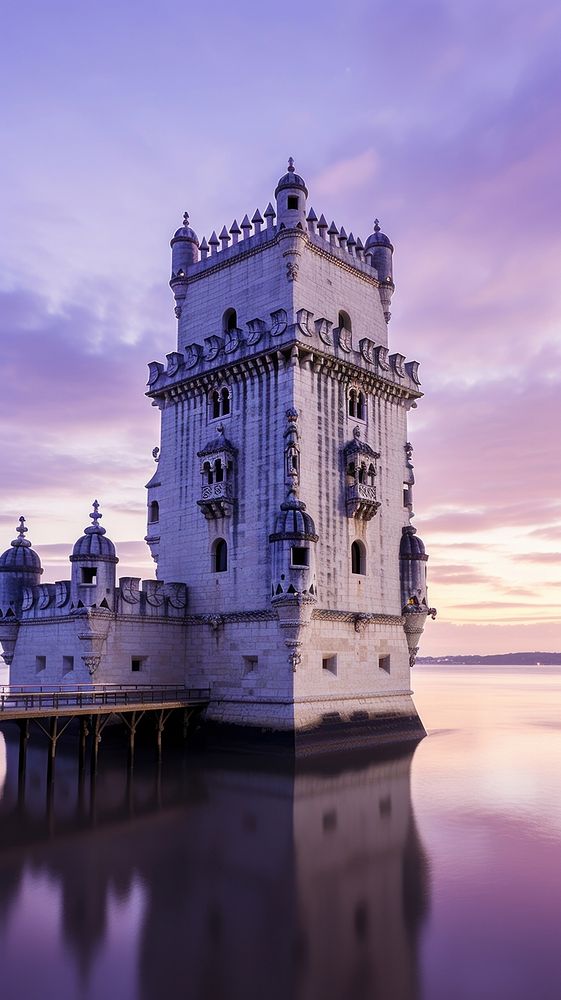 High contrast Belem Tower architecture | Free Photo - rawpixel