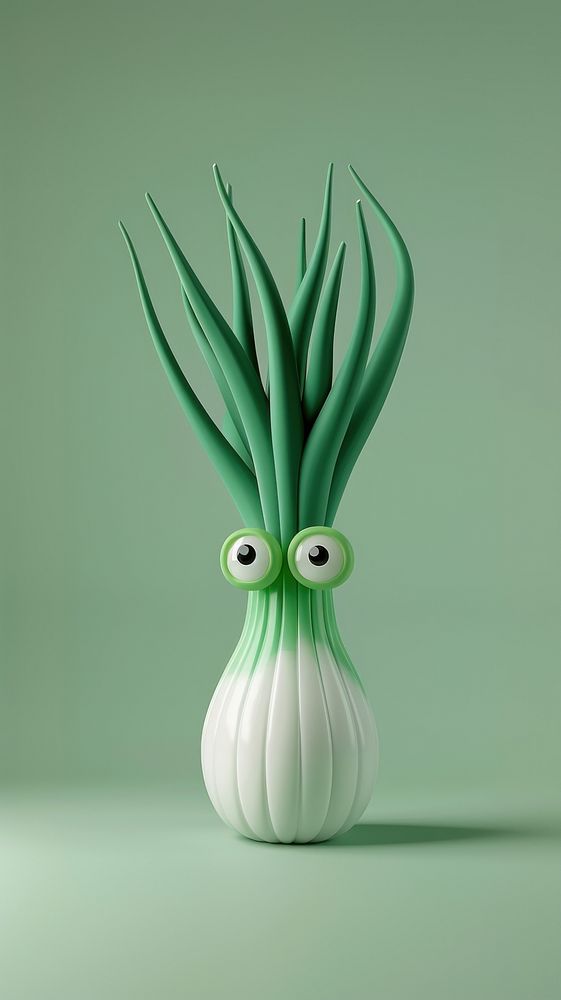 Spring onion face wallpaper plant | Premium Photo Illustration - rawpixel
