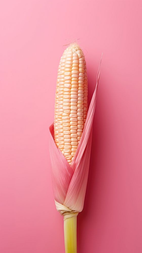 Pink aesthetic corn wallpaper plant | Premium Photo - rawpixel