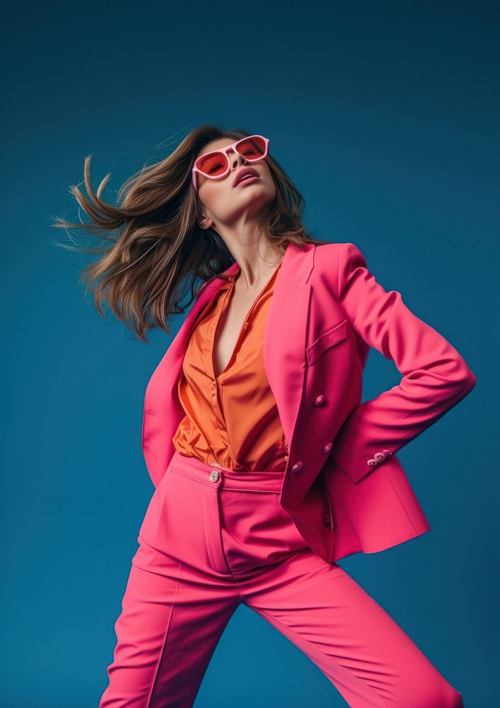 Woman dancing glasses fashion adult | Free Photo - rawpixel