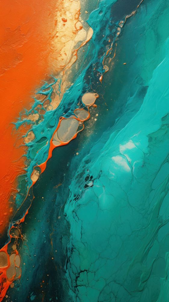 Funky color acrylic texture abstract | Premium Photo - rawpixel