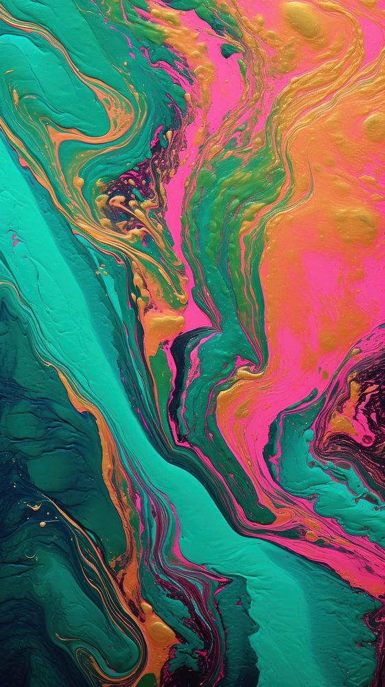 Funky color acrylic texture abstract | Premium Photo - rawpixel