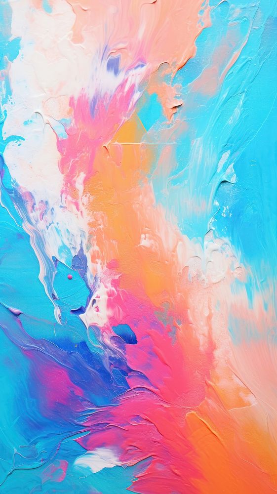 Funky color acrylic texture abstract | Premium Photo - rawpixel