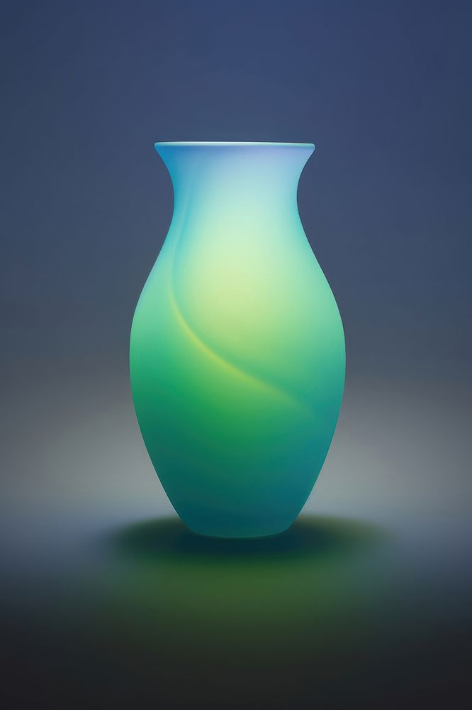 Abstract blurred gradient illustration vase | Premium Photo Illustration - rawpixel