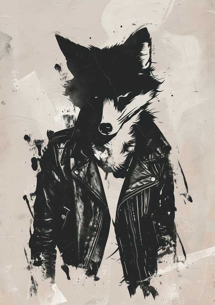 Fox person character art painting | Premium Photo Illustration - rawpixel
