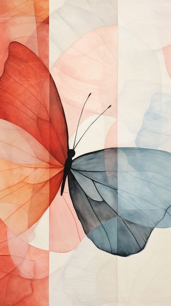 Butterfly abstract painting art. | Premium Photo Illustration - rawpixel
