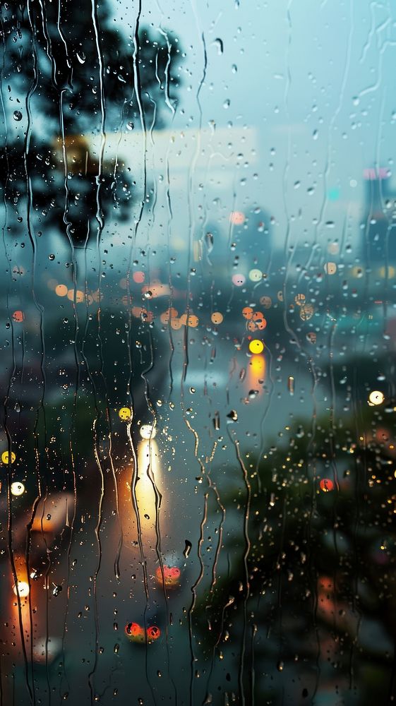 Rain scene city outdoors nature | Premium Photo - rawpixel