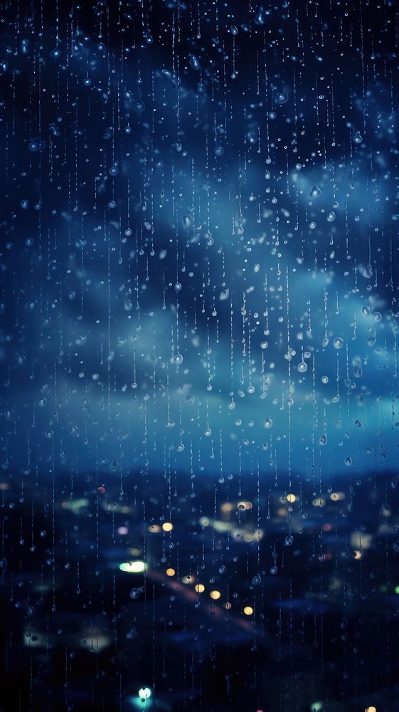 Rain scene night sky outdoors | Premium Photo - rawpixel