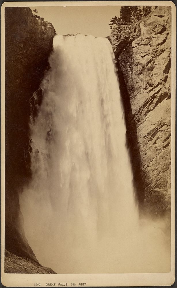 Great Falls, 360 feet Frank | Free Photo - rawpixel