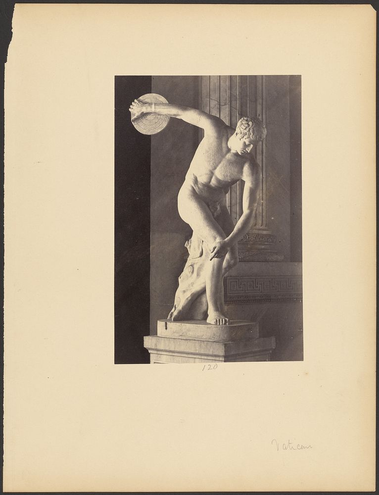 Discobolus by Myron, Vatican Museum | Free Photo Illustration - rawpixel