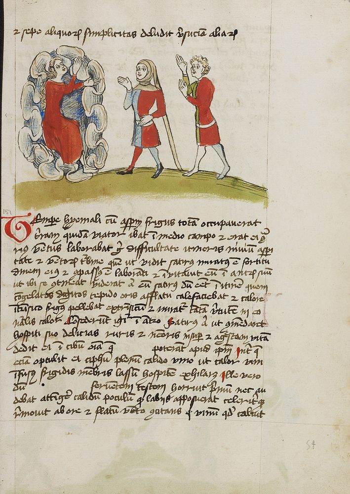 Messenger Zeus and Two Men | Free Photo Illustration - rawpixel