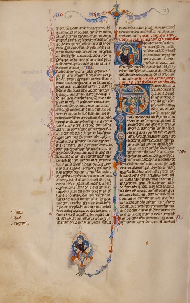 Initial P: Saint Paul Speaking | Free Photo Illustration - rawpixel