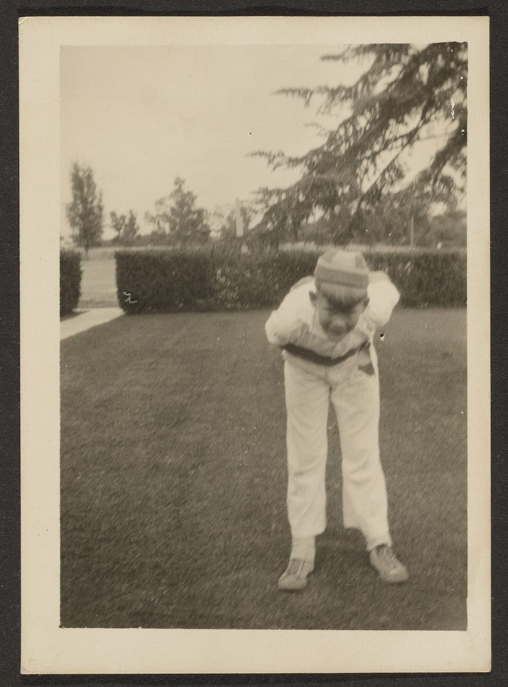 Boy Bowing by Louis Fleckenstein | Free Photo - rawpixel