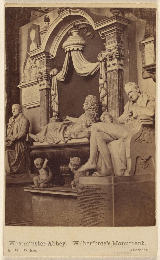 Westminster Abbey. Wilberforce's Monument. George | Free Photo Illustration - rawpixel