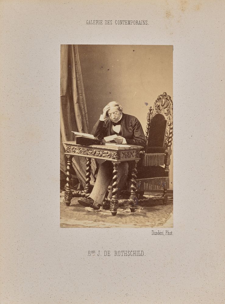 Baron J. de Rothschild André | Free Photo Illustration - rawpixel