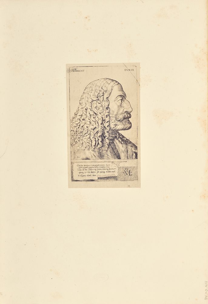 Portrait Albrecht Dürer Bisson Frères | Free Photo Illustration - rawpixel