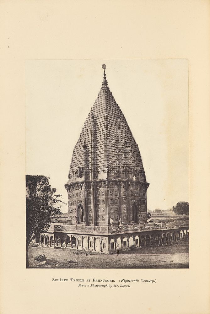Benares; Sumeree Temple Ramnuggur, Nearer | Free Photo Illustration ...