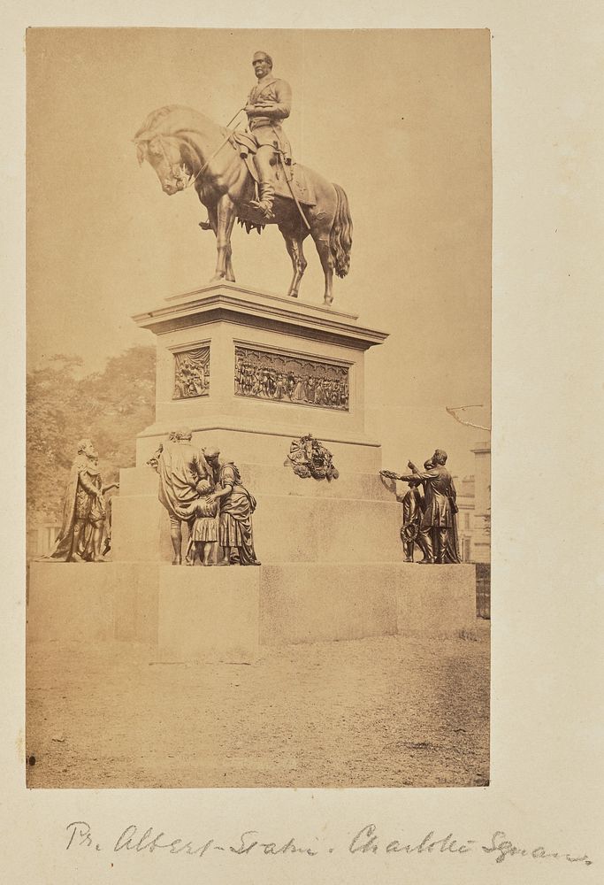 Prince Albert Statue. Charlotte Square | Free Photo - rawpixel
