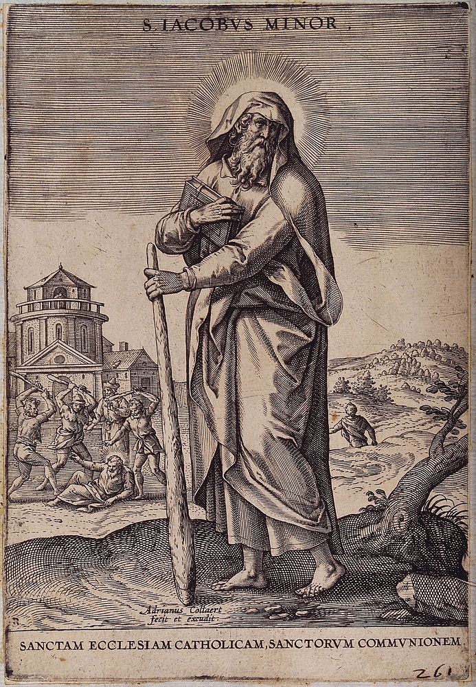 Saint James Less. Engraving A. | Free Photo Illustration - rawpixel