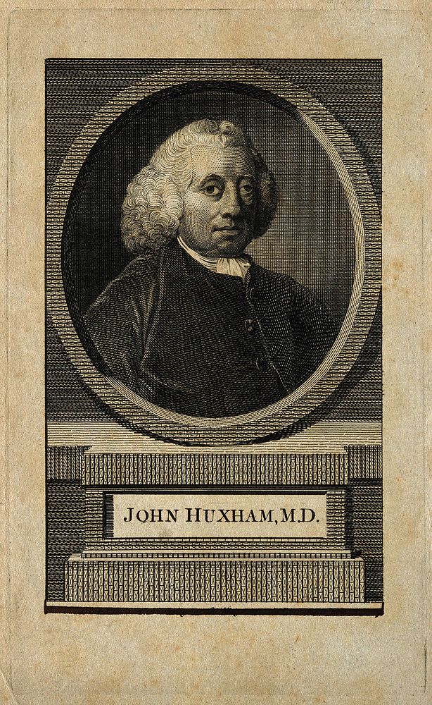 John Huxham. Line engraving, 1782. | Free Photo Illustration - rawpixel