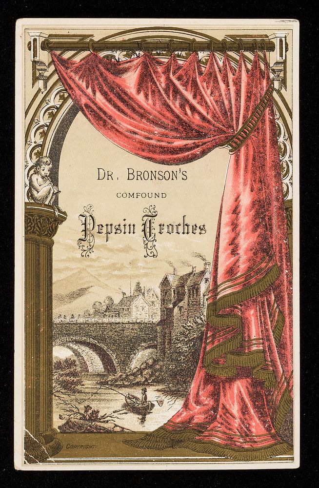 Dr. Bronson's compound pepsin troches | Free Photo Illustration - rawpixel