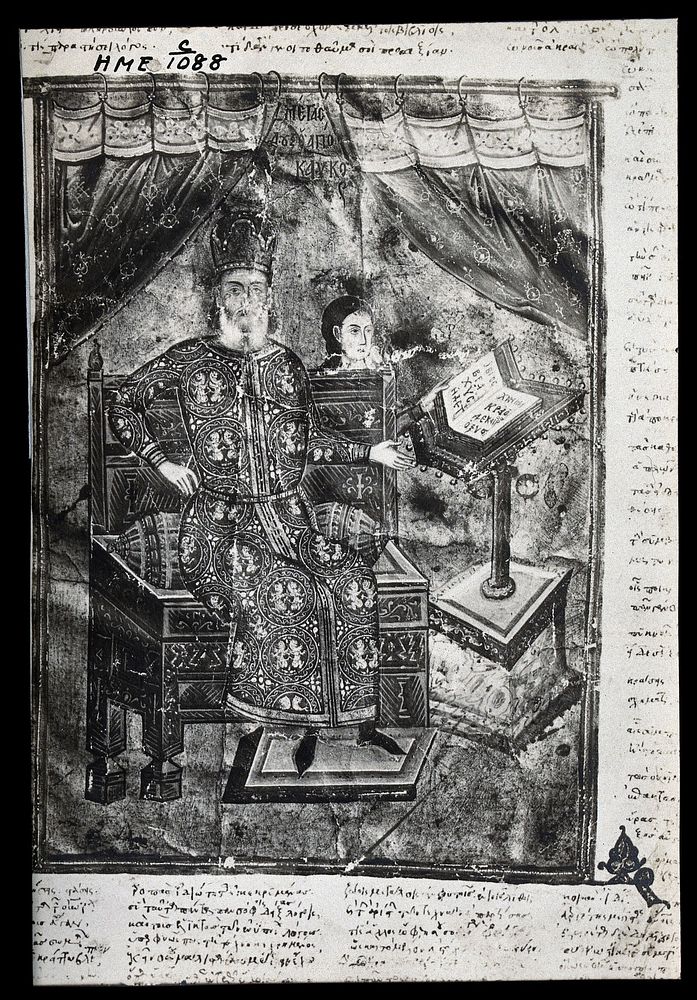 Alexios Apokaukos. Photograph painting | Free Photo - rawpixel