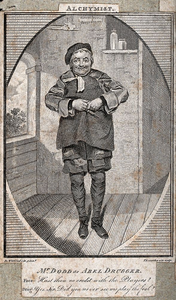 actor Dodd as Abel Drugger | Free Photo Illustration - rawpixel