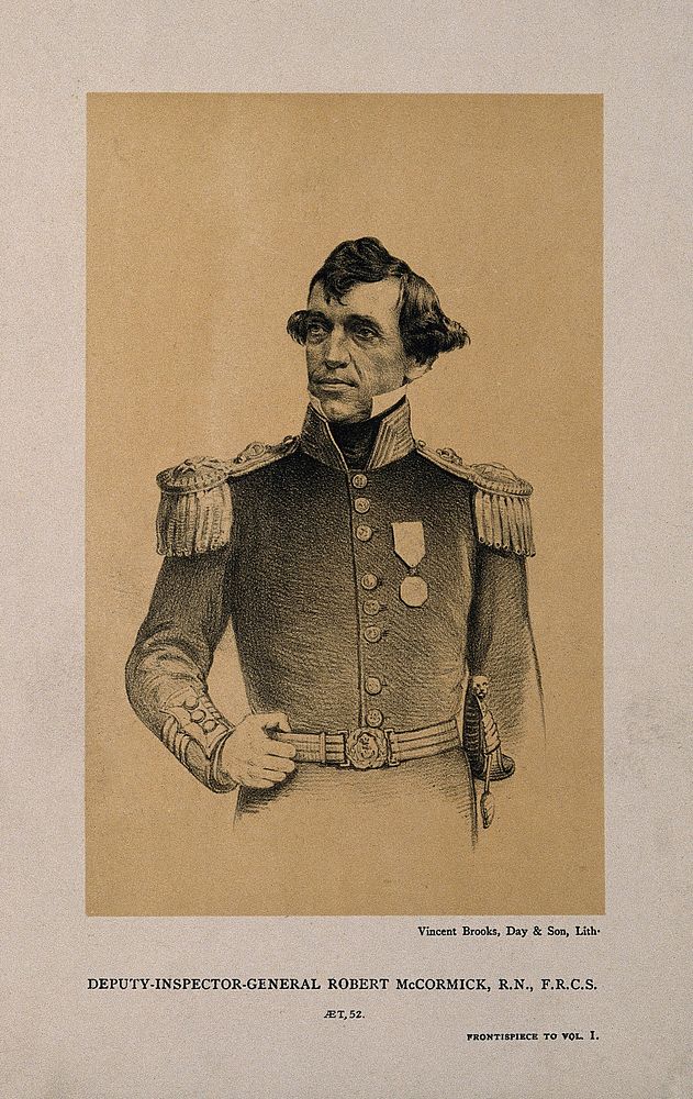 Robert McCormick. Lithograph, 1884 | Free Photo Illustration - rawpixel