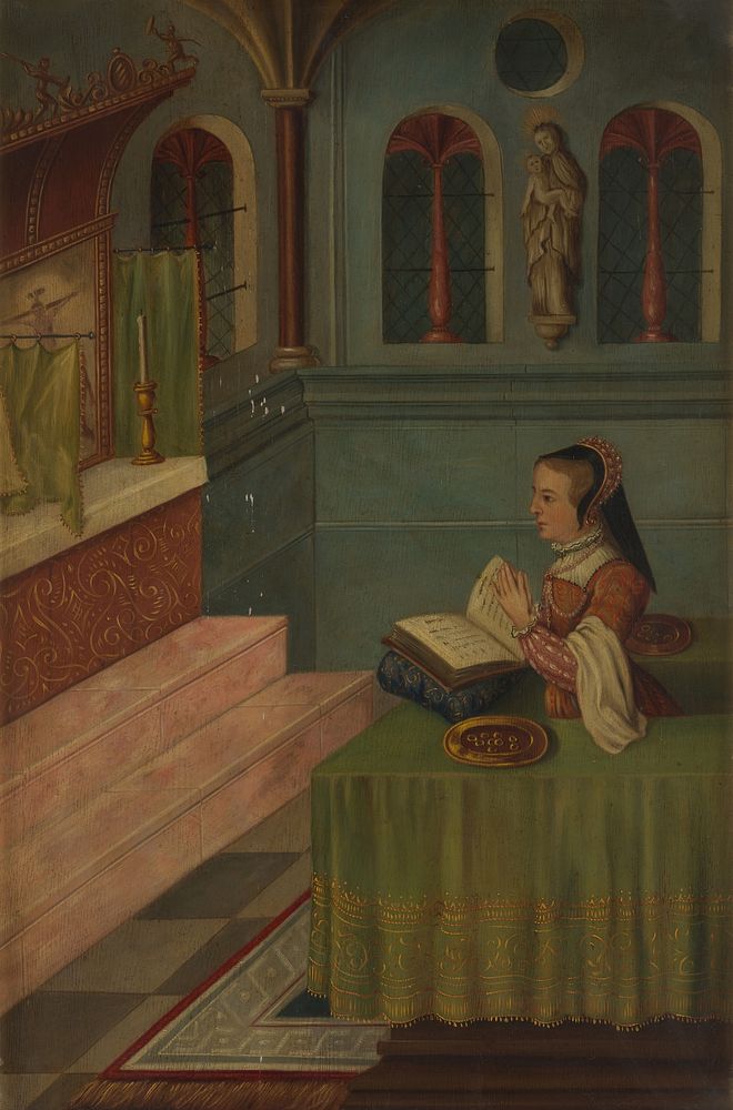 Queen Mary blessing cramp rings. | Free Photo Illustration - rawpixel