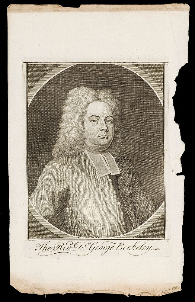 George Berkeley. Line engraving, ca. | Free Photo Illustration - rawpixel