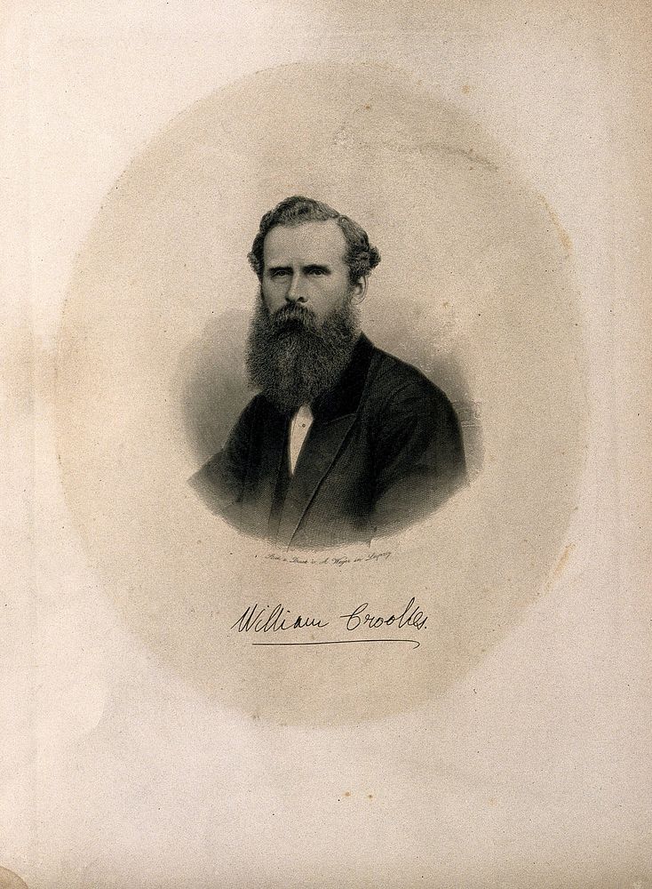 Sir William Crookes. Stipple engraving | Free Photo Illustration - rawpixel