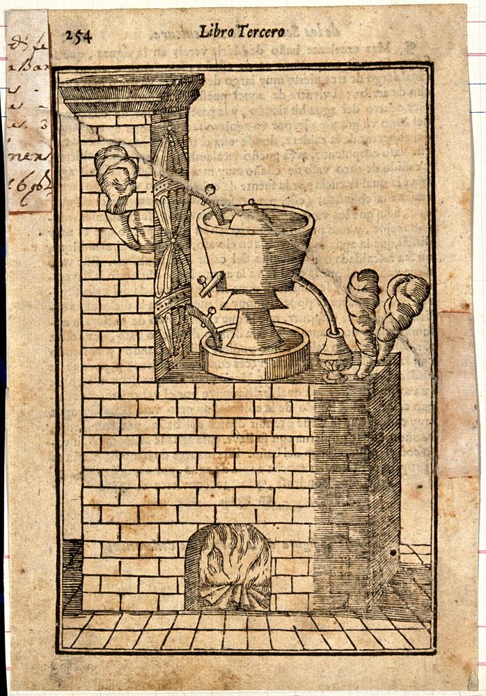 Chemistry: large vessel distillation, furnace. | Free Photo ...