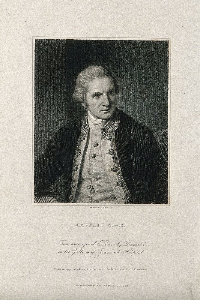 James Cook. Line engraving E. | Free Photo Illustration - rawpixel