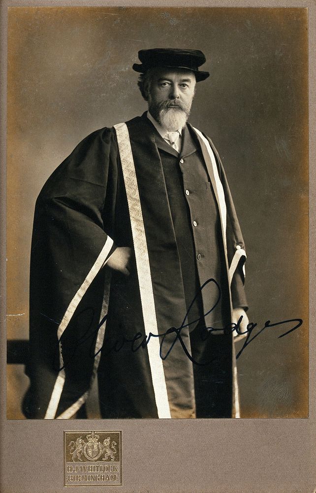Sir Oliver Joseph Lodge. Photograph | Free Photo - rawpixel