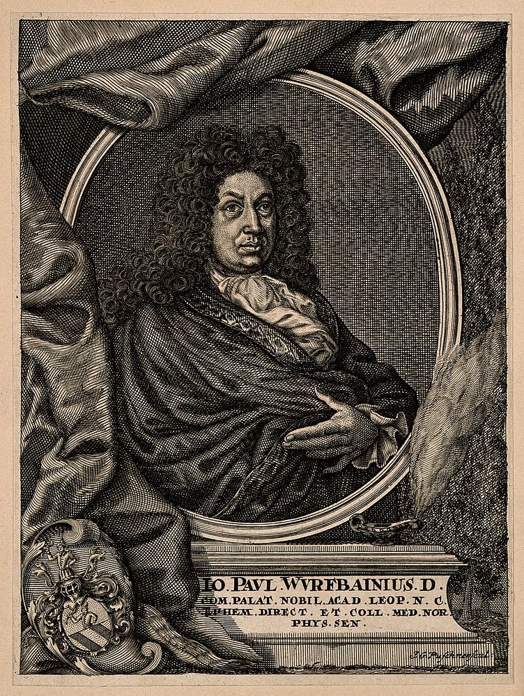 Johann Paul Wurfbain. Line engraving | Free Photo Illustration - rawpixel