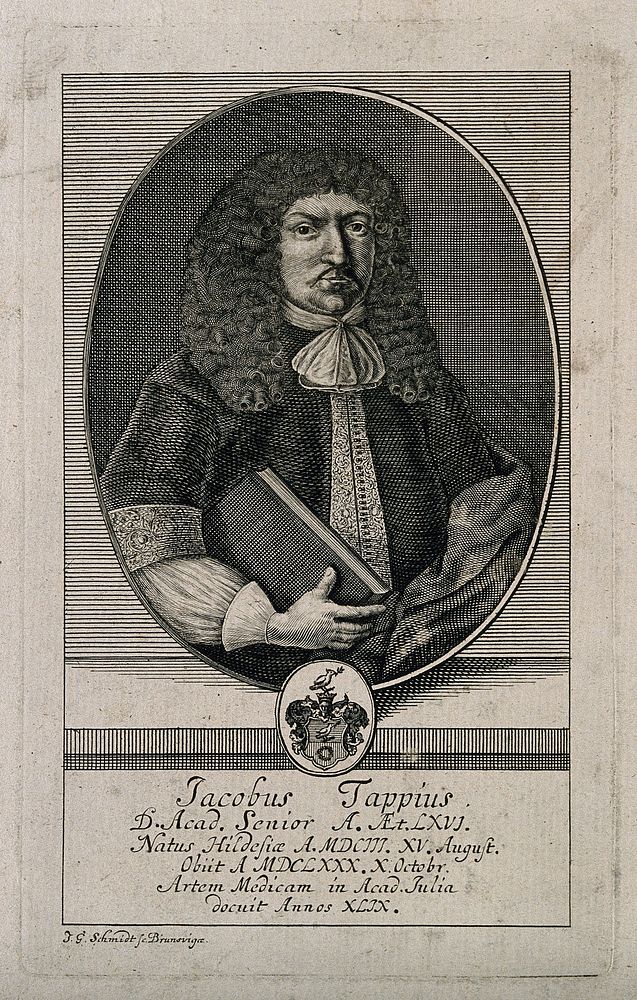 Jacobus Tapp. Line engraving J.G. | Free Photo Illustration - rawpixel