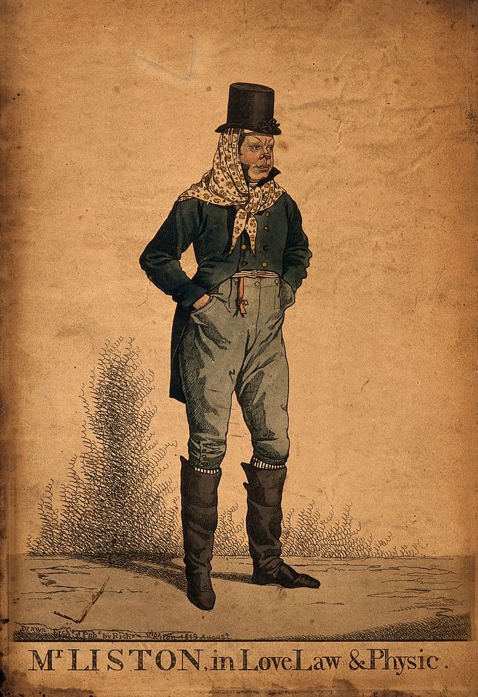 John Liston acting part Lubin | Free Photo Illustration - rawpixel