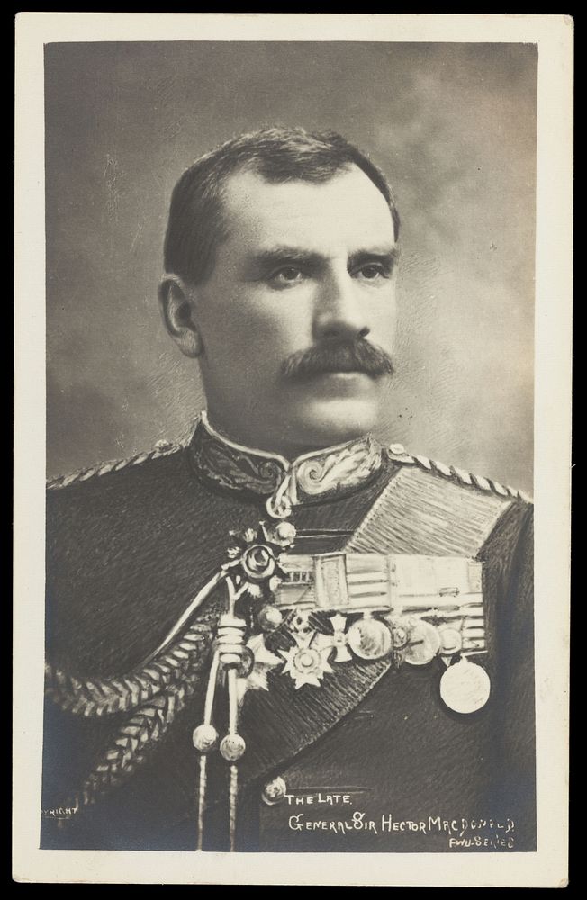 General Hector MacDonald. Photograph, 190-. | Free Photo - rawpixel