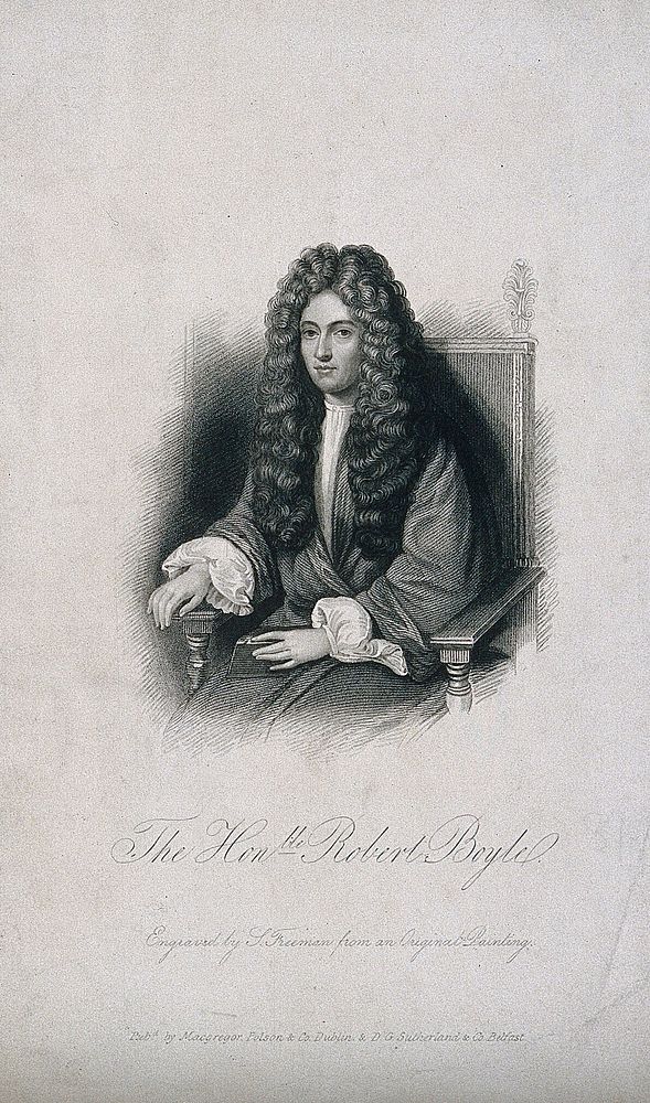 Robert Boyle. Stipple engraving S | Free Photo Illustration - rawpixel