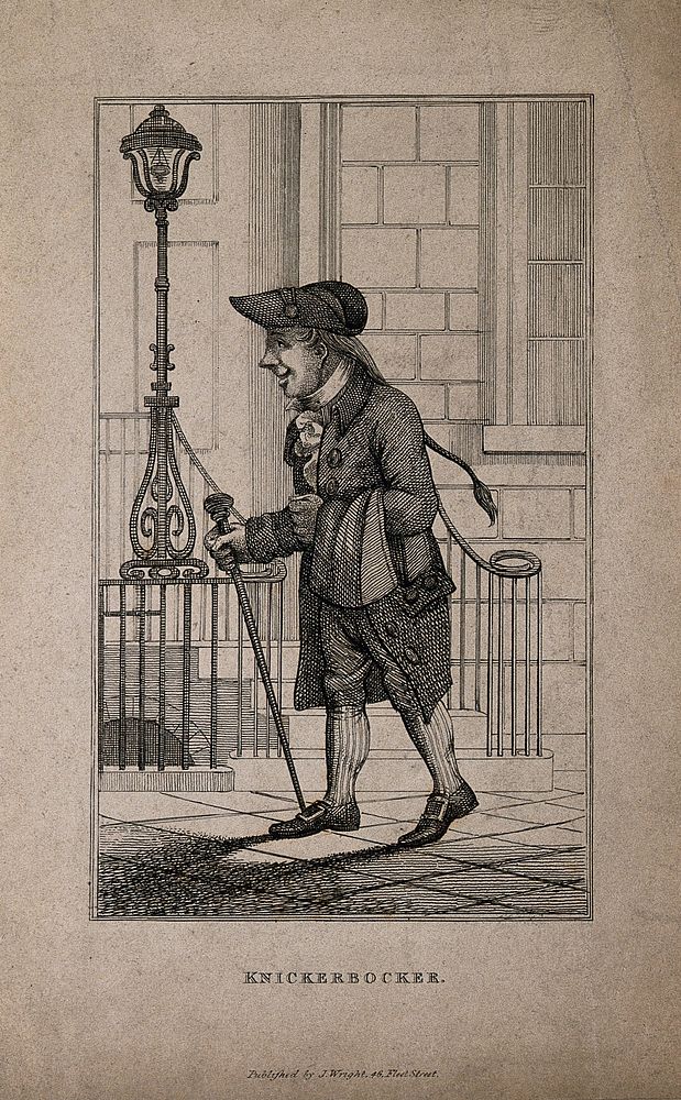 Knickerbocker, an eccentric gentleman, city | Free Photo Illustration ...