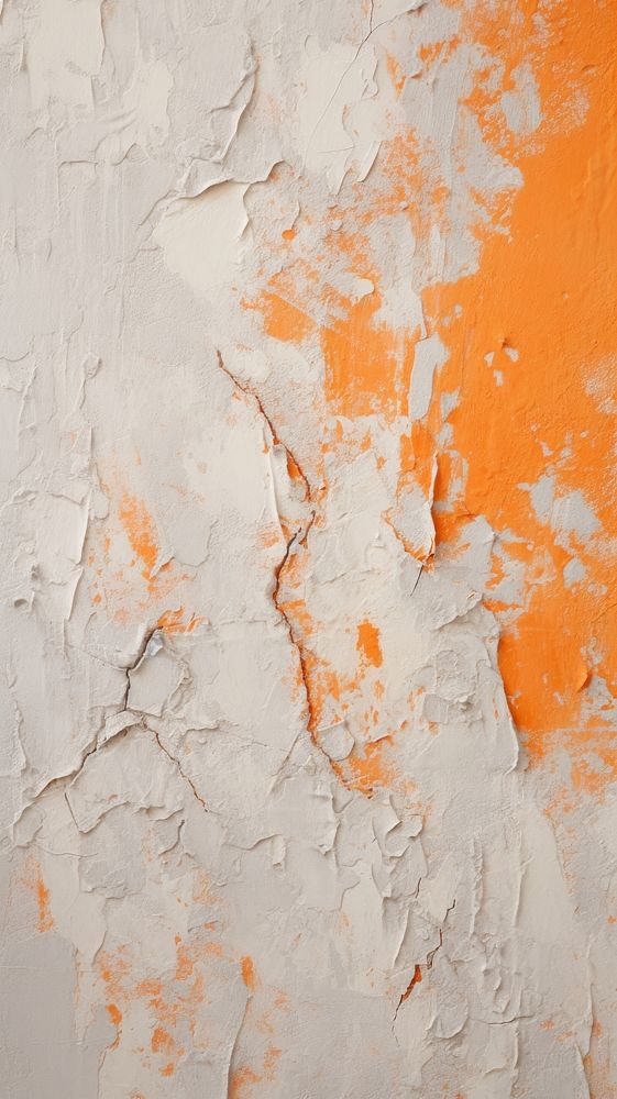 White and orange plaster rough | Premium Photo - rawpixel