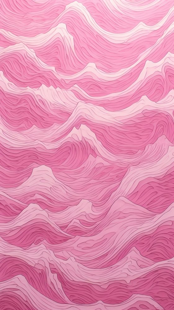 Pink wave pattern some paint | Premium Photo - rawpixel