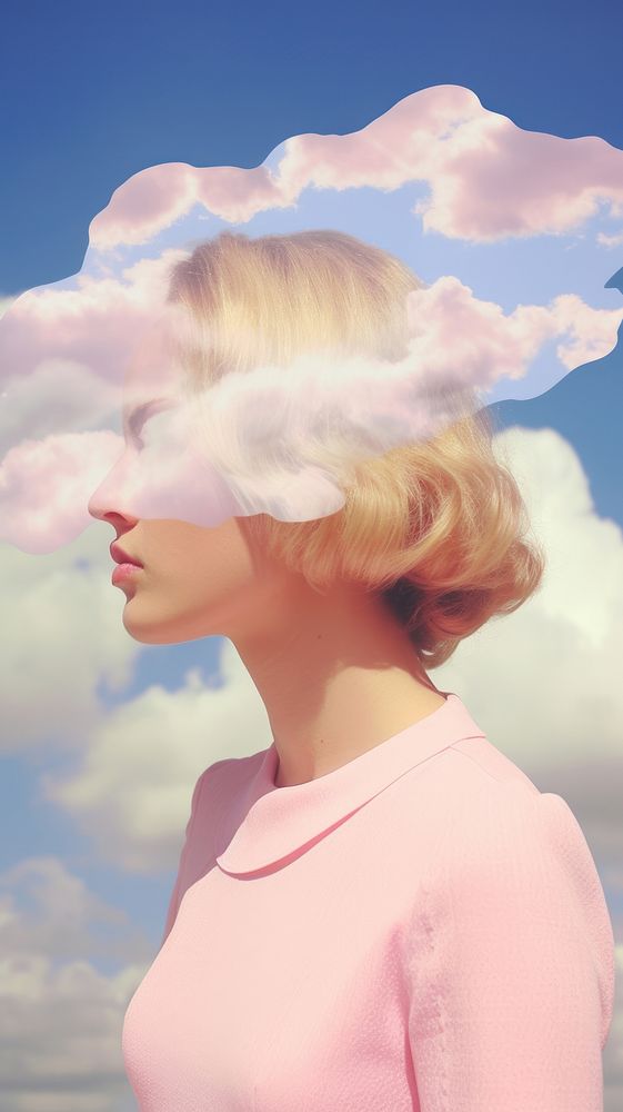 Cloud portrait outdoors nature. | Premium Photo Illustration - rawpixel