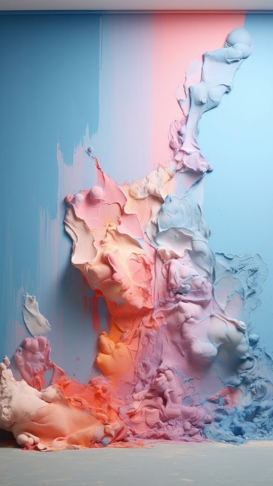 Color splash painting wall art. | Premium Photo - rawpixel