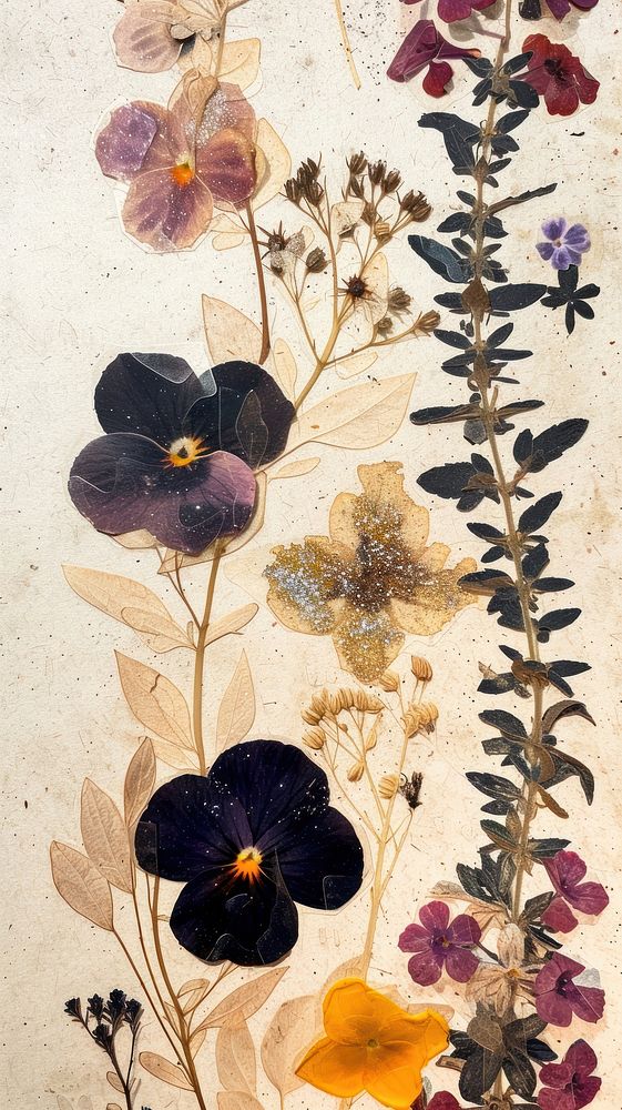 Spring flowers wallpaper pattern plant | Premium Photo - rawpixel