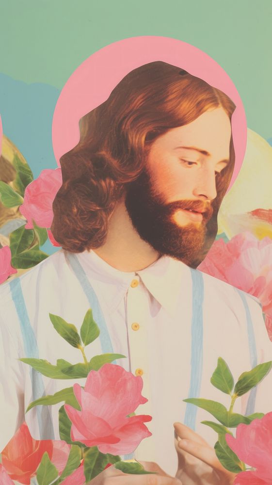Jesus love craft collage art | Premium Photo Illustration - rawpixel