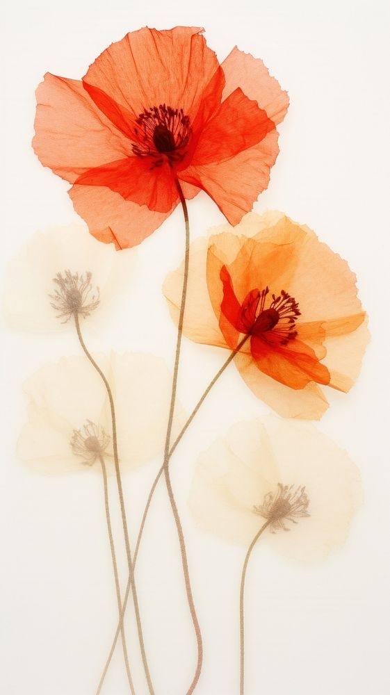 Real pressed poppy flowers petal | Premium Photo - rawpixel