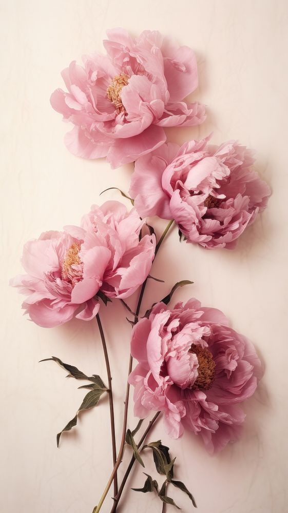 Real pressed pink peonies flower | Premium Photo - rawpixel